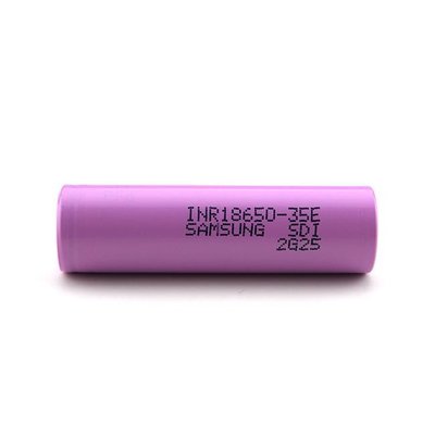 original korea high capacity  3500mah samsung 35E  10A 18650 3500mah inr18650 35e flashlight battery