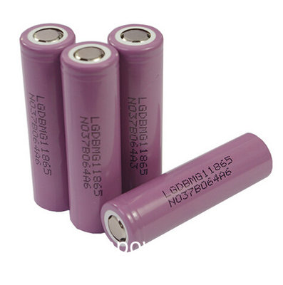 korea made   MG1 18650 3.7V 2900mAh 10A Lithium Rechargeable Battery for Reuleaux 200S Box Mod