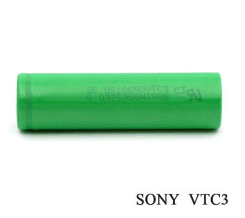 Authetic SONY  18650 lithium  battery  VTC3 high amp mechanical mod battery  30A current