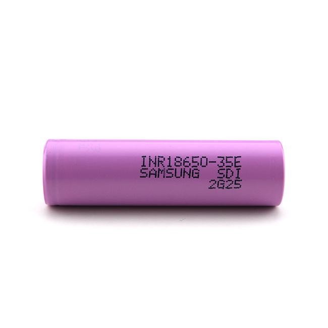 original korea high capacity  3500mah samsung 35E  10A 18650 3500mah inr18650 35e flashlight battery