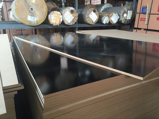 MELAMINE MDF.TITANIUM WHITE HIGH GLOSSY MDF,E2 GLUE