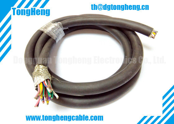 China Matt Black Automotive Car Audio Use Customized Cable supplier