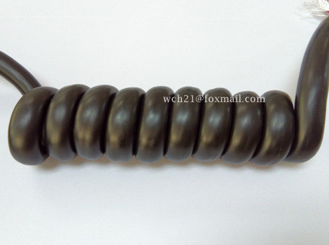 China UL20234 PUR Automatic Device Spiral Cable supplier