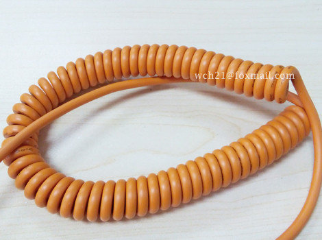 China UL20375 ABS Trailer PUR Spiral Cable supplier