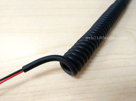 China UL2095 Panel Control PVC Spiral Cable supplier