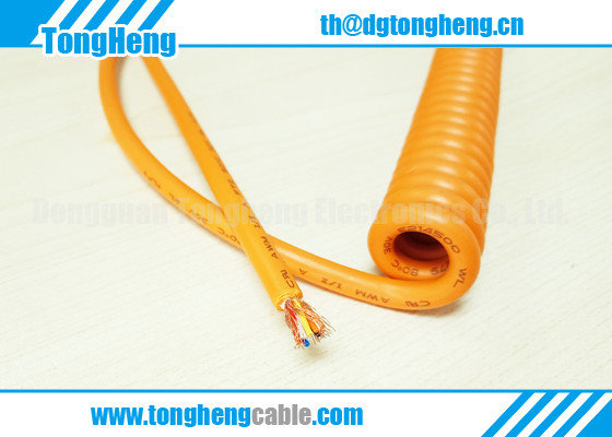 Easy Bounce-back Medical Hospital Bed Coil Spiral Cable supplier