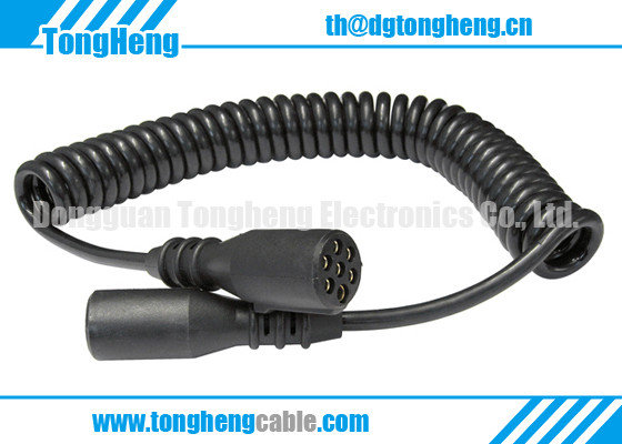 High Quality Sensor Equipped Spiral Power Cord supplier