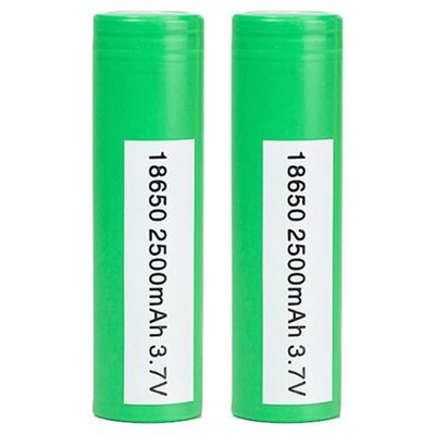 High drain power battery for Samsung 18650 25R 2500mah 3.6V rechargeable cell