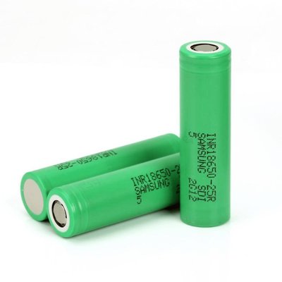 Authentic Samsung 25R INR18650-25R 2500mah 35A 3.7V 18650 li ion battery