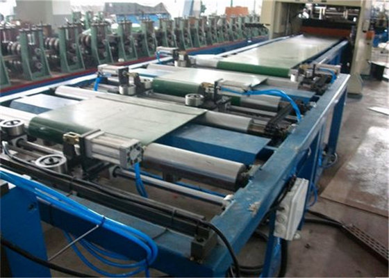 Passive Decoiler Cable Tray Roll Forming Machine 2.55m/min Punch Speed 11 Rollers