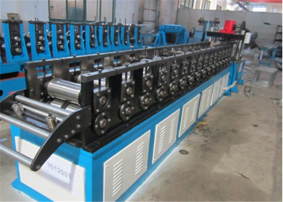 Fire Damper Roller Shutter Door Roll Forming Machine 8-10m/min Hydraulic Type