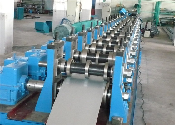 Galvanized Steel C Channel Roll Forming Machine 15-30m/min 41*21mm PLC Control