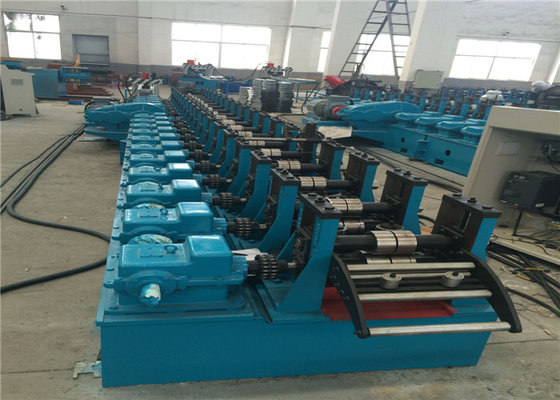 Full Automatic Sheet Roll Forming Machine , 40kw Plate Rolling Machine Cr12 Steel