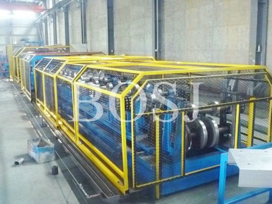 BOSJ Galvanized Sheet Cable Tray Roll Forming Machine Thickness 1.2-2.0mm