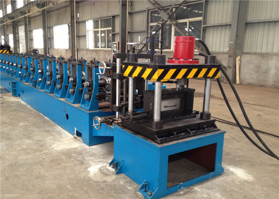 PLC Interface Cable Tray Roll Forming Machine with Punching mould