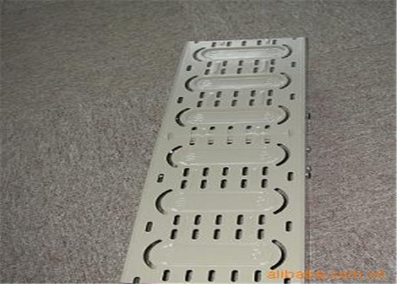 Galvanzied Ladder Type Cable Tray Roll Forming Machine With Cr12 Roller