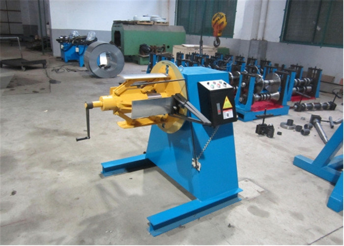 Damper Handle Roller Shutter Forming Machine 1.5-2.0mm 7.5kw Cutting Power