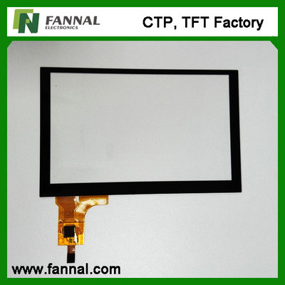 Projected capacitive touch panel industrial grade 5 inch capacitive touch screen