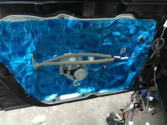 Reduces Vibration Car Door Insulation Material And Acoustic Matting For Cars 