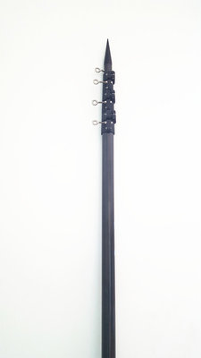 High Rigidity Carbon Fiber Outrigger Poles , Reinforced Center Rigger Pole