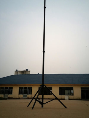 3K Carbon Fiber 9m Telescopic Fiberglass Pole For DSLR Camera ISO9001 Approved