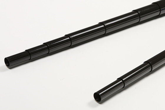 Portable 45FT carbon fiber telescopic pole for high reach or long reach job