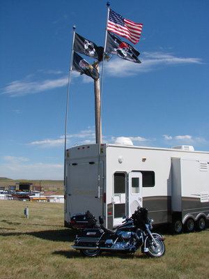 Four section 12FT fiberglass Camping flag pole collapsible flag pole