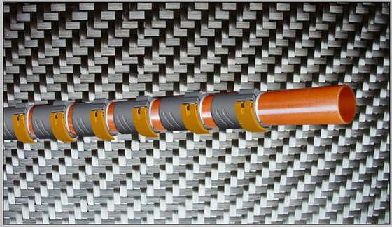 40ft fiberglass Telescoping Antenna Mast Tube
