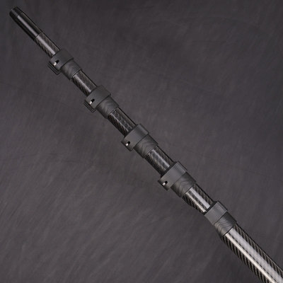 High Modulus Carbon Fiber Telescopic Pole For Window Cleaning Washing