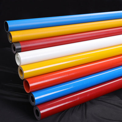 1K Conical Colorful Braided Fiberglass Round Tube For Window Cleaning