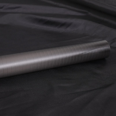 Glossy Twill Carbon Fiber Pole 2000mm Plain Surface Black Color Light Weight