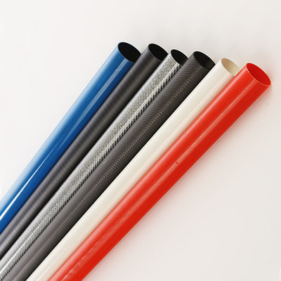 High Stiffness Circle Fiberglass Round Tube Eco - Friendly For Fruit Picking Pole