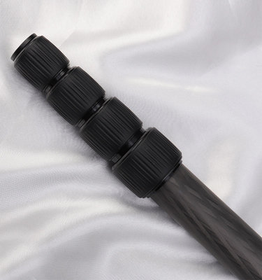2M Mic Carbon Fiber Boom Pole Extension Tube Media Light Weight