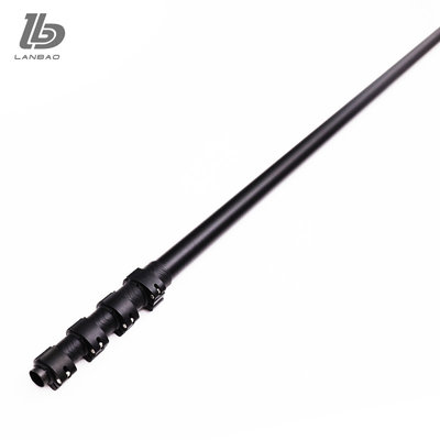 20 Ft Carbon Fiber Telescopic Pole With Brush Accessories Wear Resistance