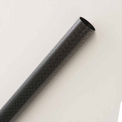 Customized Severs Carbon Fiber Pipe Tube / 3K Matte 45mm Round Tube Hollow
