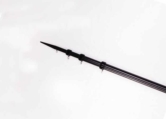 100% Fiberglass Carbon Fiber Outrigger Poles With 3 Section Retractable