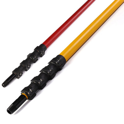 3k Clamp Extendable Carbon Fiber Telescoping Pole For Outrigger