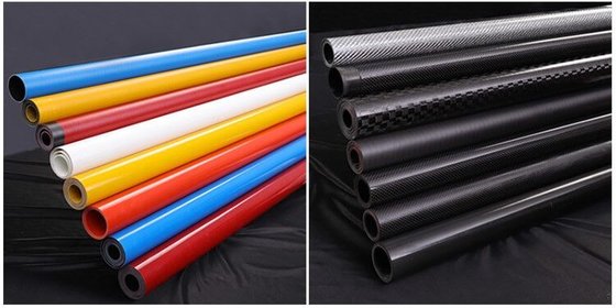 25mm 38mm 1500mm 3k Gloss Carbon Fiber Tube