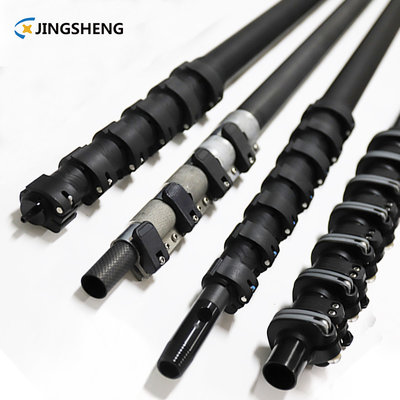 60ft carbon fibre telescopic extension push poles