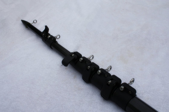 20ft carbon fiber outrigger poles , high rigidity low flexibility 1" - 1/2" OD end