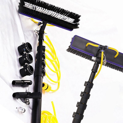 25ft Glossy Window Cleaning Water Fed System Pole