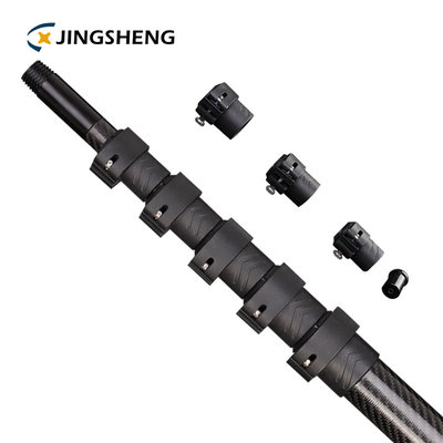 3k Twill 15m 12m 18m Carbon Fibre Telescopic Pole