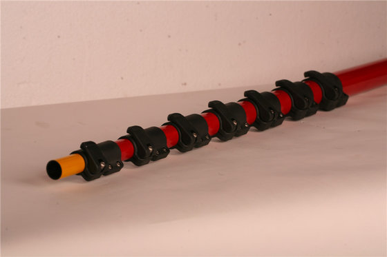 heavy duty 35FT carbonfiber telescopic pole / mast , +/- 0.05mm ID Tolerance