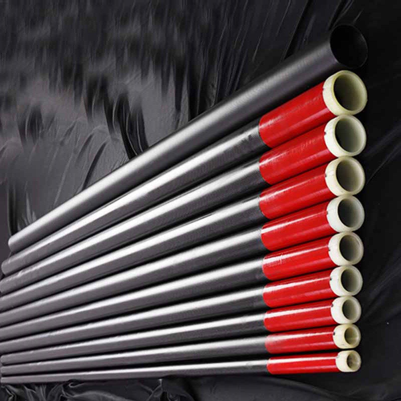 Heavy Duty High Modulus Carbon Fiber Telescopic Pole High Pressure Washing 55FT HM