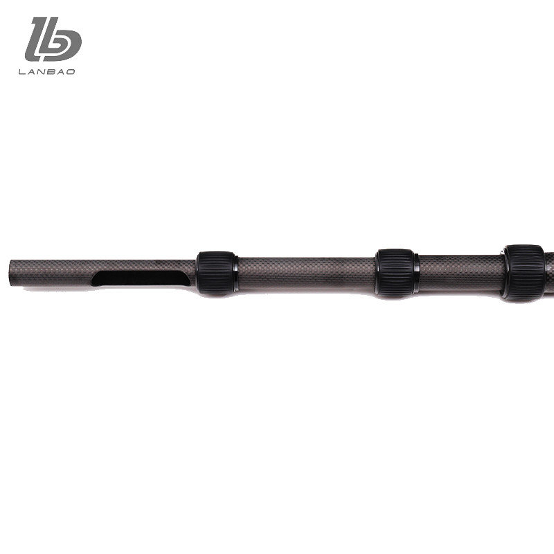 Stiffness Telescopic Fiberglass Pole / Microphone Stage Pole 5M Length