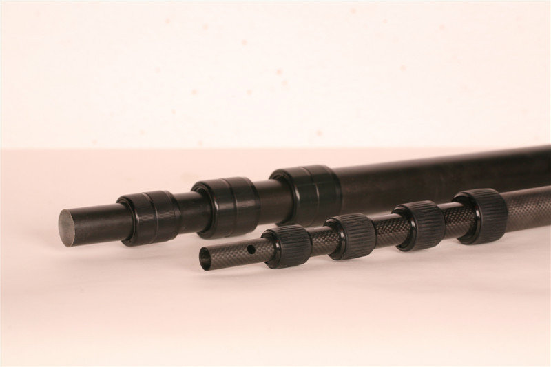 4 section long reach carbon fiber telescope pole 12 foot for painter's pole