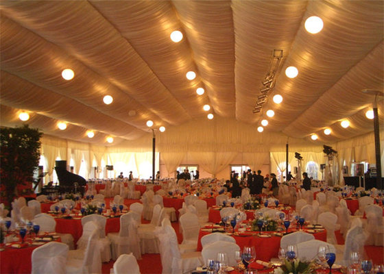 Romantic Clear Span Tents Custom Clear Top Tent Wedding For Outside Party