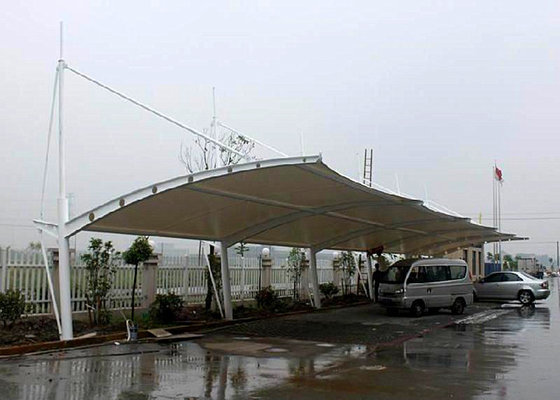 Outdoor PDFE Car Canopy Tents , Car Awning Shelter For Vehicle Parking