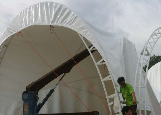 Steel Structure Marquee Party Tents , Temporary Shade Structures For Activities