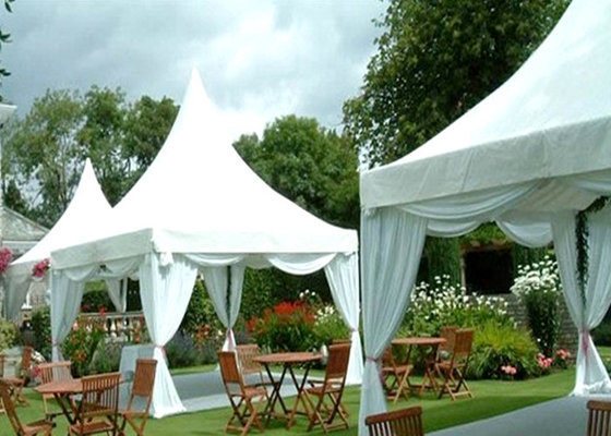 Custom PVC Fabric White Marquee Tents For Event / Wedding Aluminum Frame